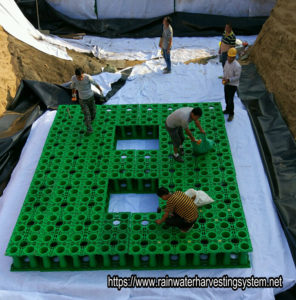 Inspection Well Installation – Rainwater Harvesting System